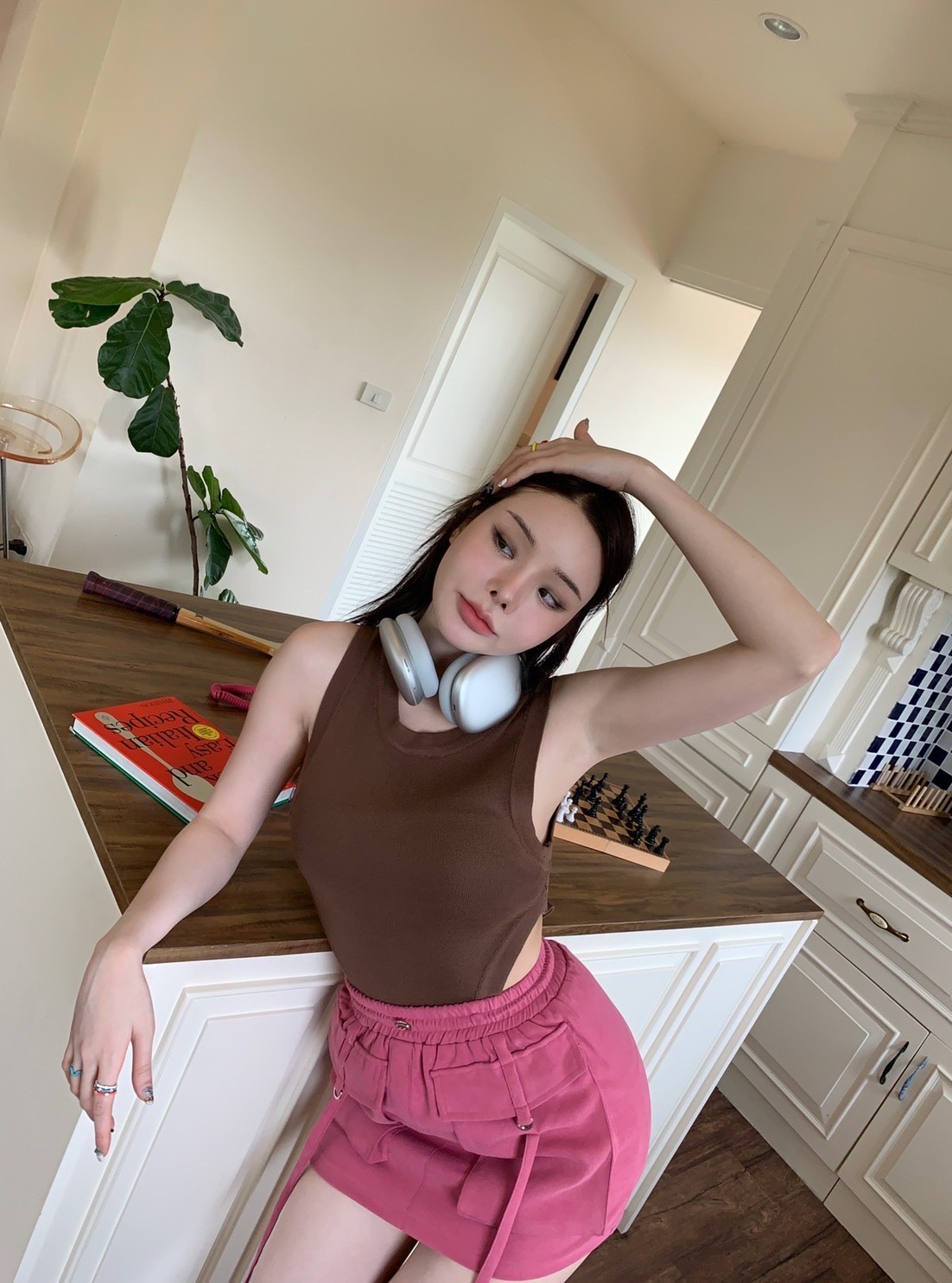 พร้อมส่ง 🎀🌈 เสื้อกล้ามไหมพรม เว้าช่วงเอว VALEN BASIC STORE | Lazada.co.th