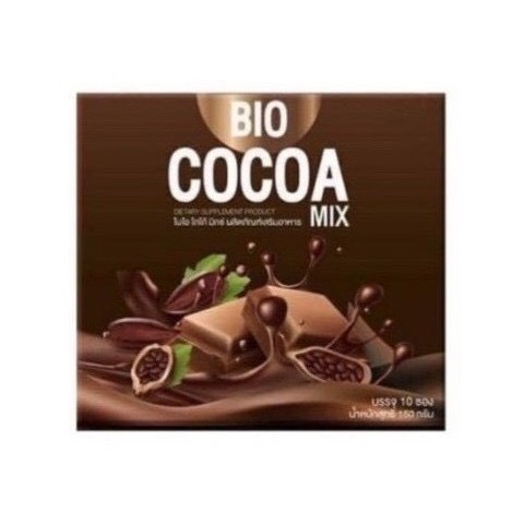 Bio Cocoa Mix ไบโอโกโก้ มิกซ์ ดีท็อกซ์ 1 กล่อง (12 ซอง) - AA BEAUTY ...