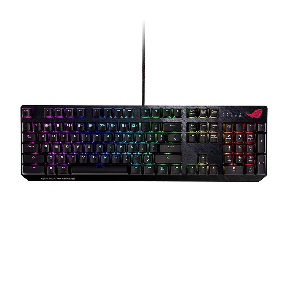 KEYBOARD (คีย์บอร์ด) ASUS ROG STRIX SCOPE (CHERRY MX RED) (RGB LED) (EN ...