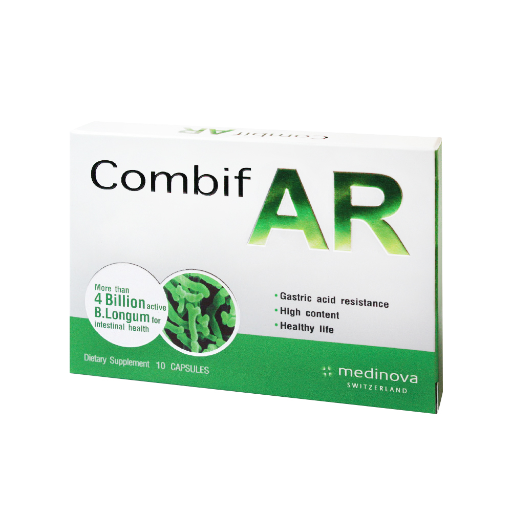 Combif-AR ผลิตภัณฑ์โพรไบโอติก ช่วยระบบขับถ่าย ลดภาวะท้องผูก [ Punnita ...