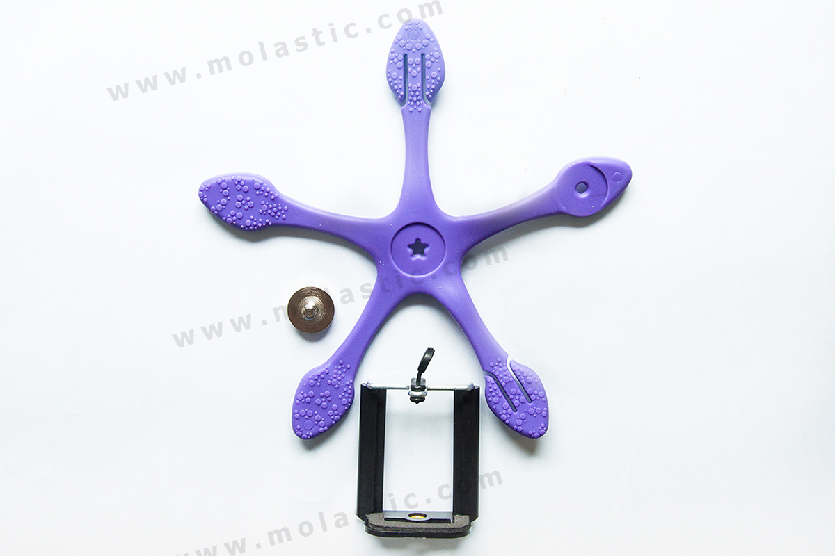 Gekkopod สีฟ้า ขาตั้ง 5 ขา สำหรับโทรศัพท์มือถือ - Molastic - ThaiPick