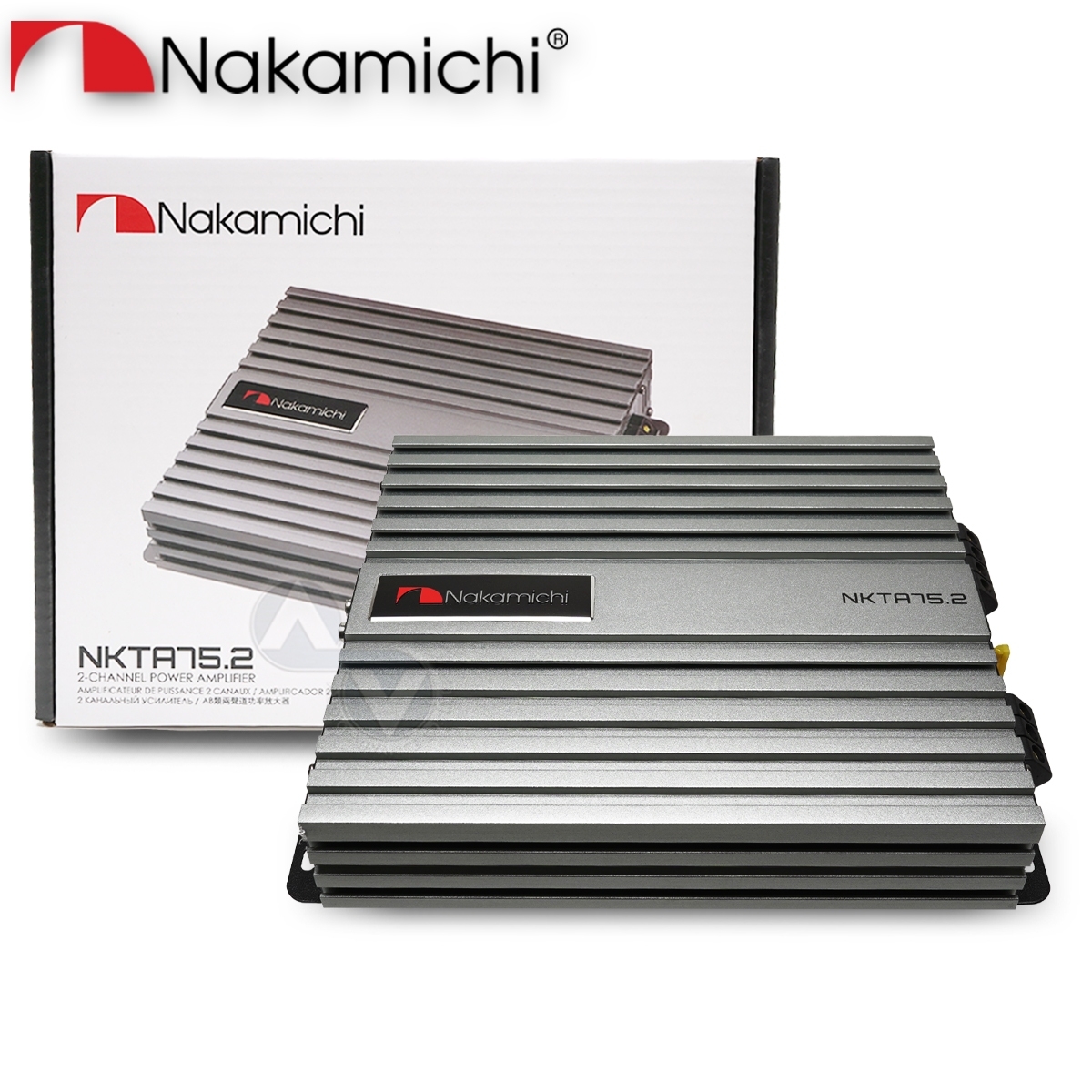 เพาเวอร์ติดรถยนต์ เพาเวอร์แอมป์ พาวเวอร์แอมป์ เพาเวอร์ขับกลาง ขับแหลม CLASS AB 2CH 900W NKTA 75. ...