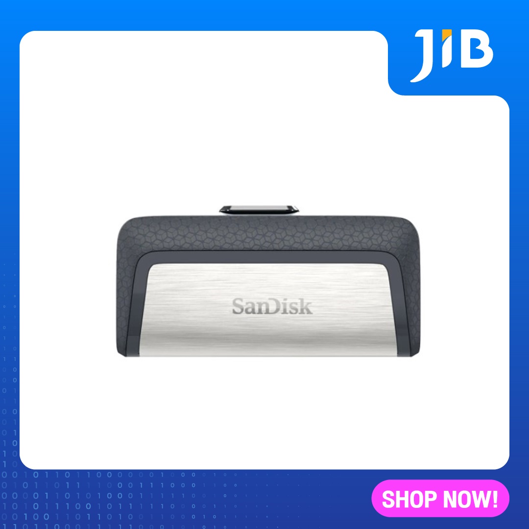 128 GB FLASH DRIVE (แฟลชไดร์ฟ) SANDISK ULTRA DUAL DRIVE USB TYPE-C ...