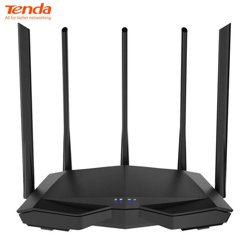 Tenda AC7 Wireless Wifi 5G Router 11AC 2.4Ghz 5Ghz 1WAN3LAN ports 56dbi ...