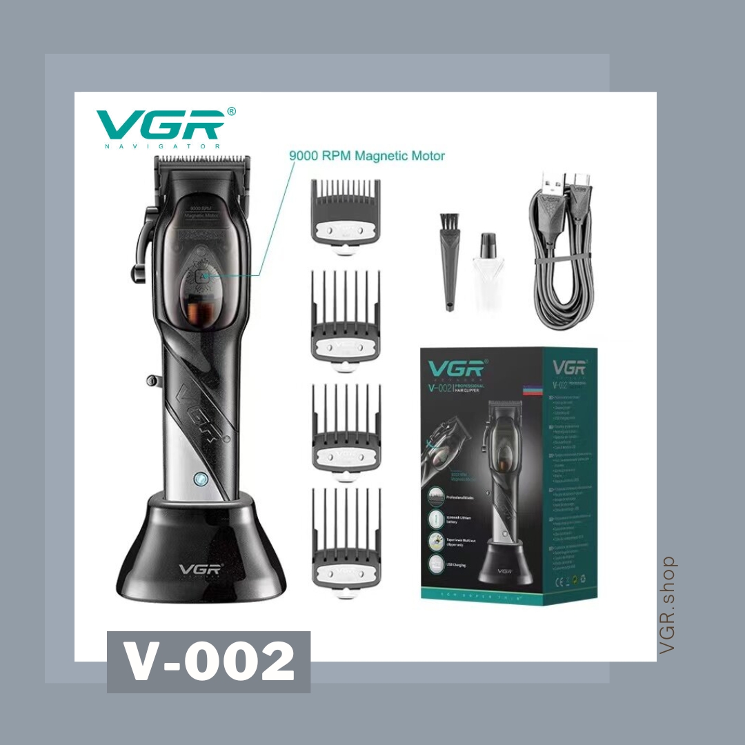 NEW PRODUCT!! ปัตตาเลี่ยนไร้สาย VGR รุ่นV-002 Professinal Hair Clipper ...
