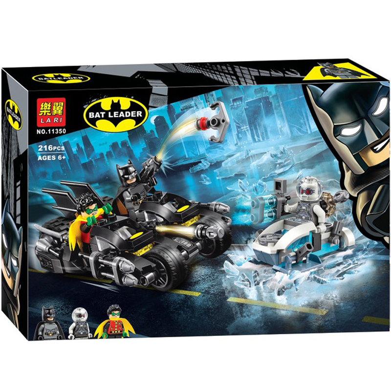 Lego Building Blocks 76118 Batman Movies Pack Robin Vs Frozen Man ...