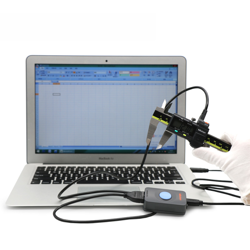 Original MITUTOYO 959149(1m) 959150(2m) SPC DATA CABLE FOR DIGITAL CALIPERS and indicators ...