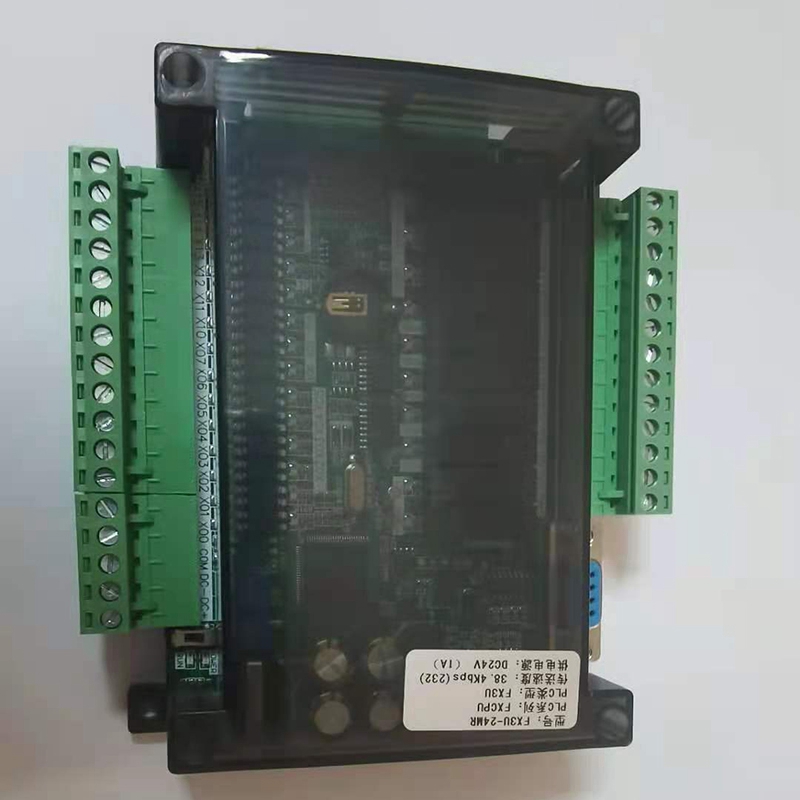 FX3U 24MR 6AD RS485 RTC (Real Time Clock) 14 Input 10 Relay Output 6 Analog Input 2 Analog ...