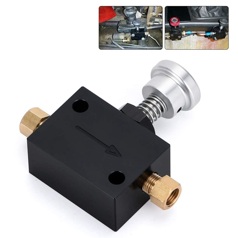 Hydraulic Brake Park Lock 1/8NPT Manual Brake Line Lock Pressure Hold ...