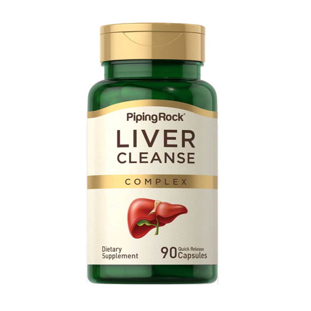 PipingRock Liver Detox Cleanse Complex 90 Quick Release Capsules ดีท็อก ...