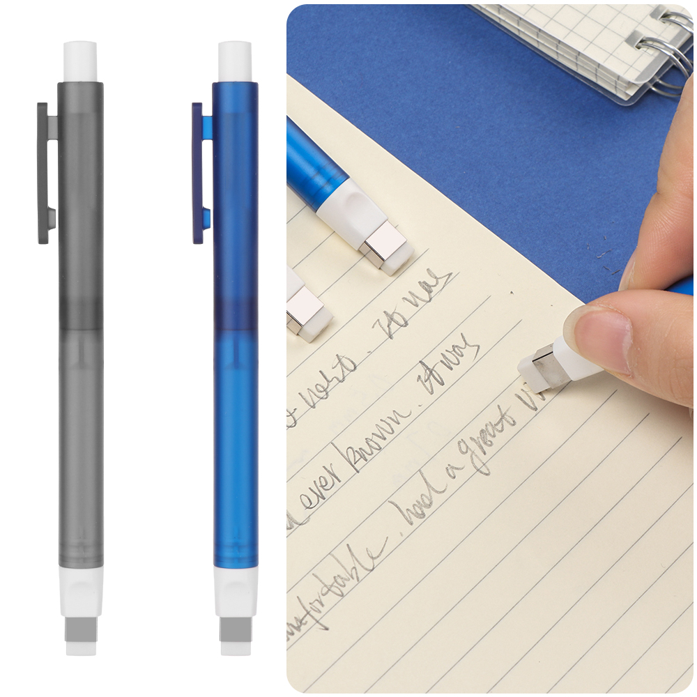 QIZI9595 Learning Stationery Refill White Pen-shaped Drawing Eraser ...