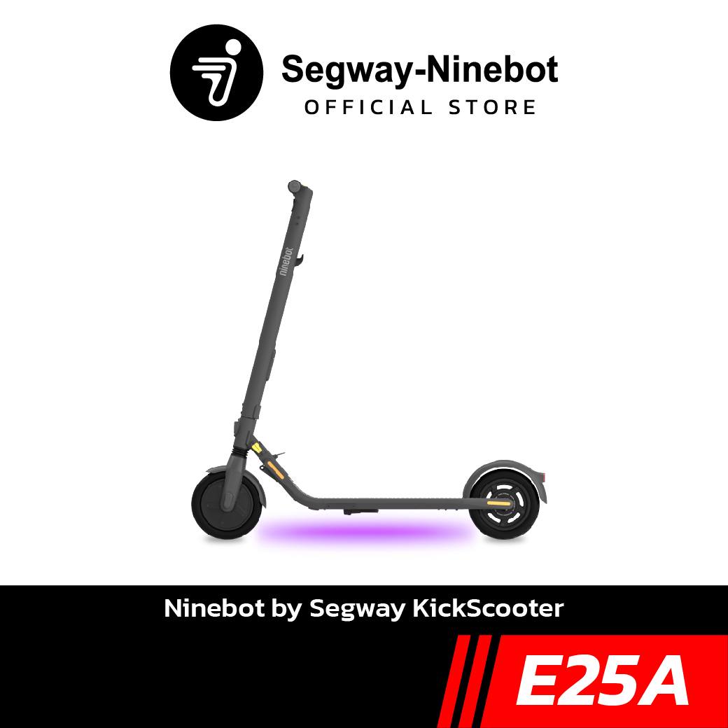Ninebot E25A สกู๊ตเตอร์ไฟฟ้า รุ่นใหม่ อัพจาก ES2 เครื่องศูนย์ MONOWHEEL ...
