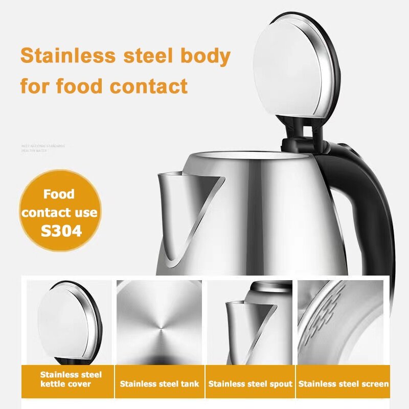 Electric kettle PHILIPS model HD9303 Size 2.0 L power 1500 watt hot ...