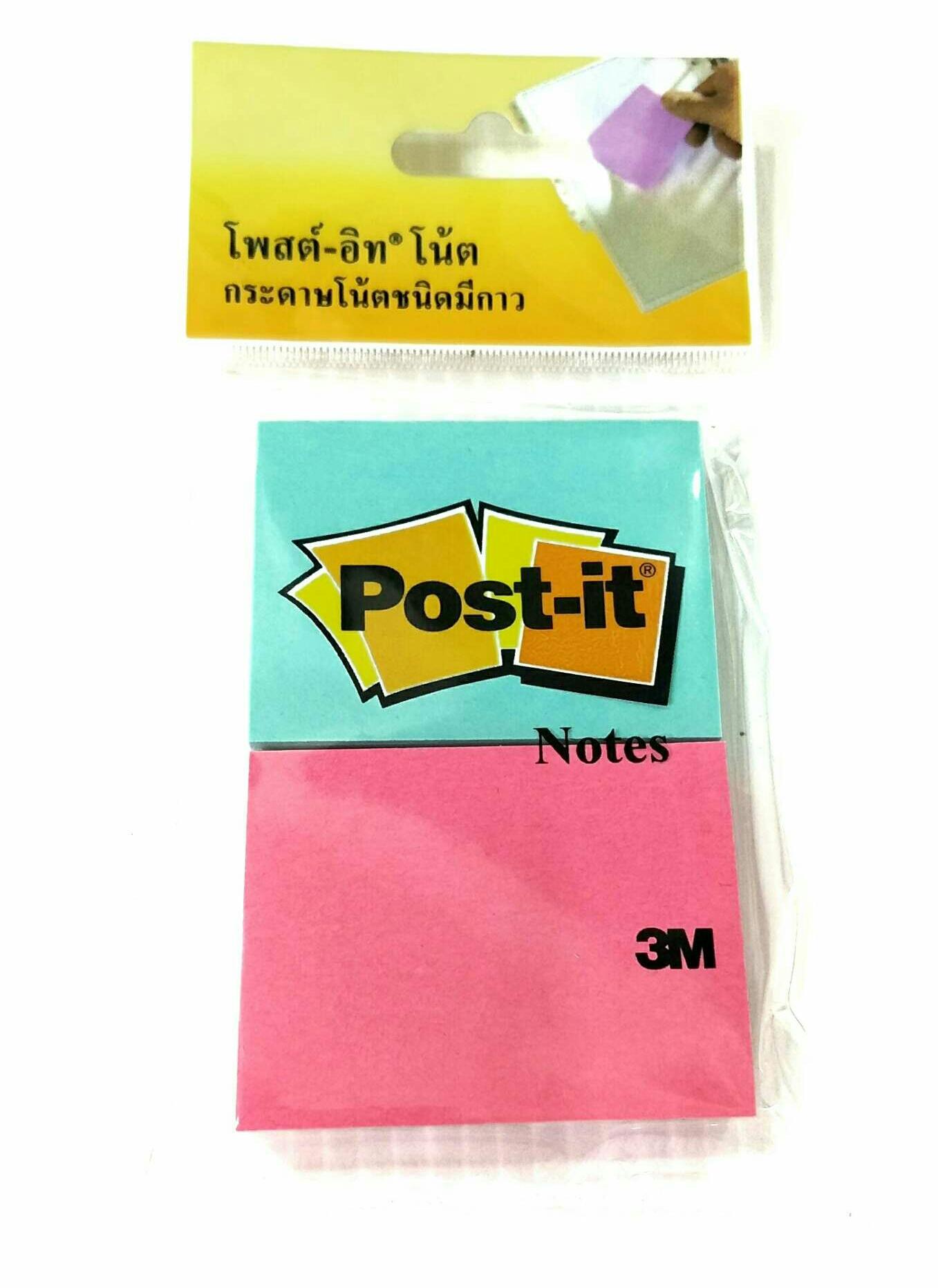 โพสอิทโน้ต 3M 1.5*2"/แพ็คคู่ 3ชุด | Lazada.co.th