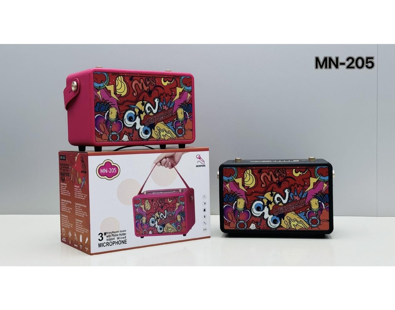 MN-205 ลำโพงบลูทูธไร้สาย ลำโพงพกพา ซับวูฟเฟอร์ ลำโพงบลูทูธ ลำโพงคอมพิวเตอร์ ลำโพง คุณภาพเสียง ...