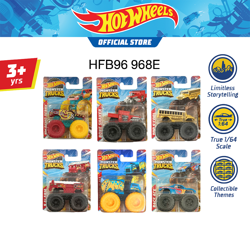 Hot Wheels Monster Truck Value Assortment ฮอตวีล มอนสเตอร์ทรัคส์ รุ่น ...