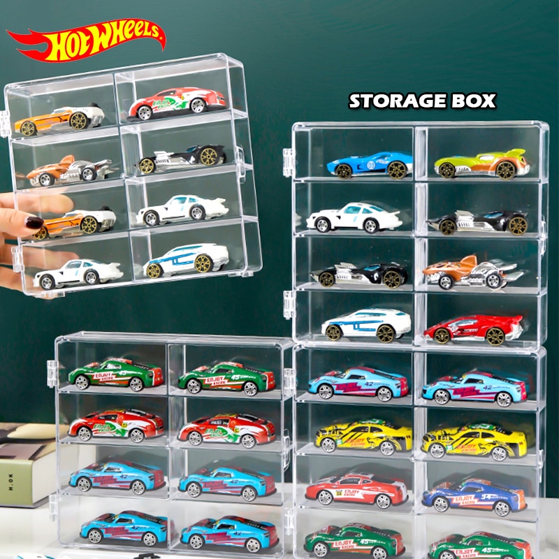 Car Storage Box for Hot Wheels Matchbox Domeka Diecast 164 Alloy Model ...