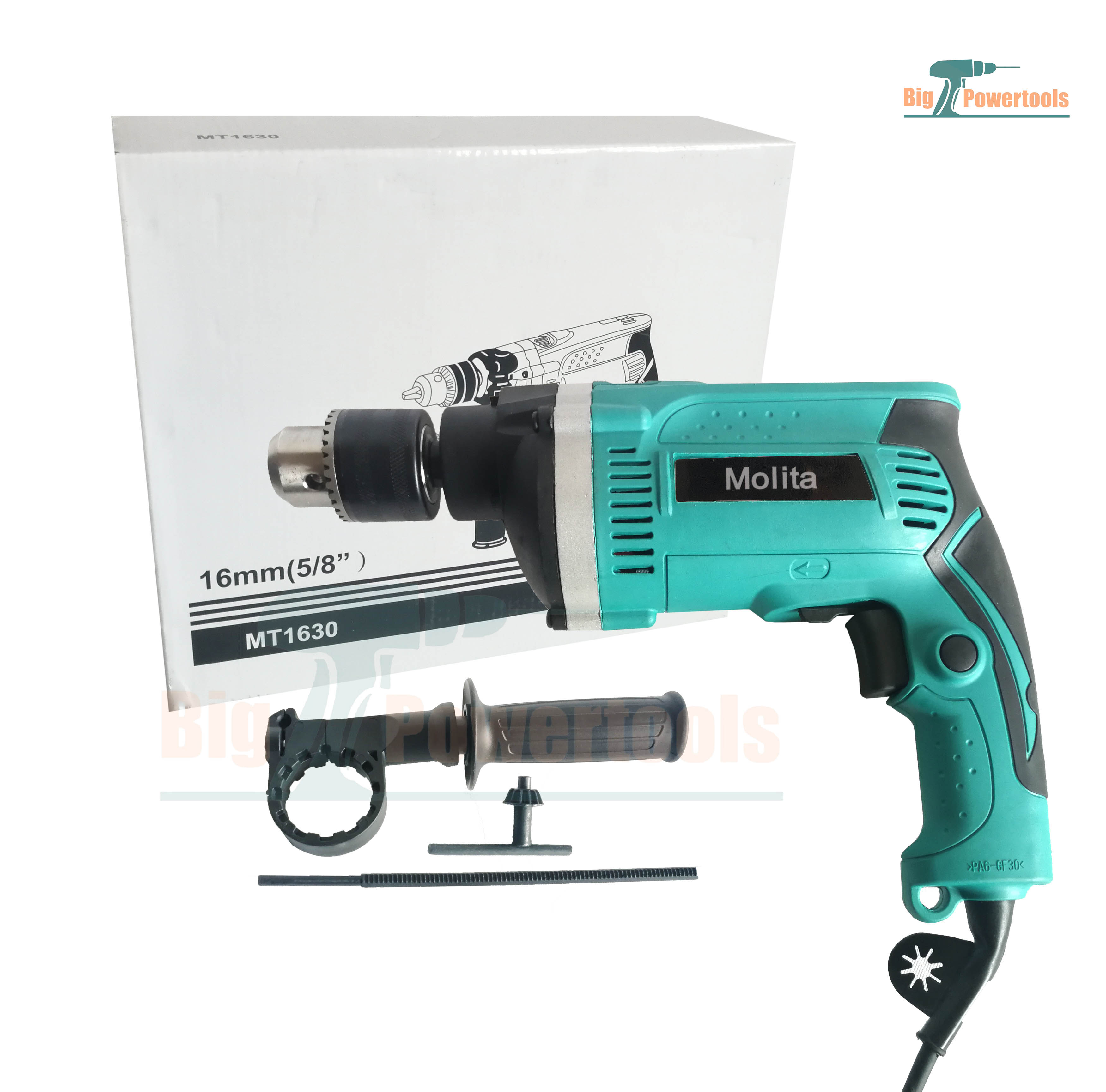 MOLITA สว่านกระแทก สว่านไฟฟ้า 16mm. รุ่นBC1630 - Big Powertools - ThaiPick