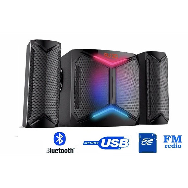 SAAG ลำโพง Bluetooth 2.1 รุ่น EM-3092F Eclipse กำลังขับ 49 W Multimedia ...
