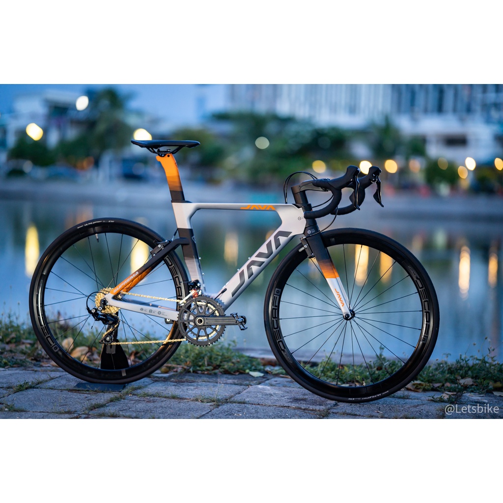 เสือหมอบ Java Suprema 2 เฟรม carbon แอร์โร่ว์ ซ่อนสาย ชุดขับ 105 11 ...