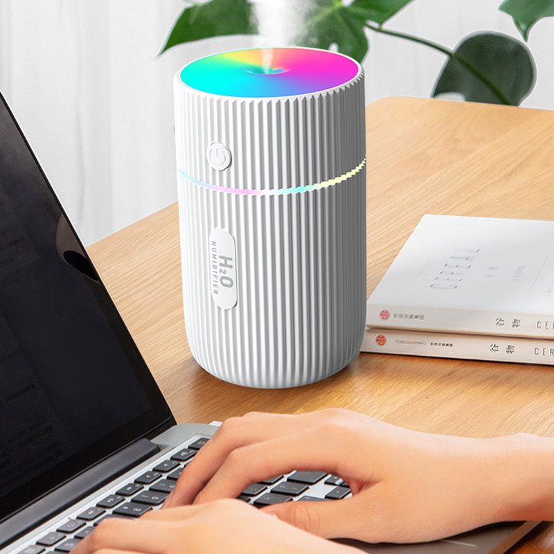 Lamp Colorful Cup Humidifier-White - spOa3MGR - ThaiPick