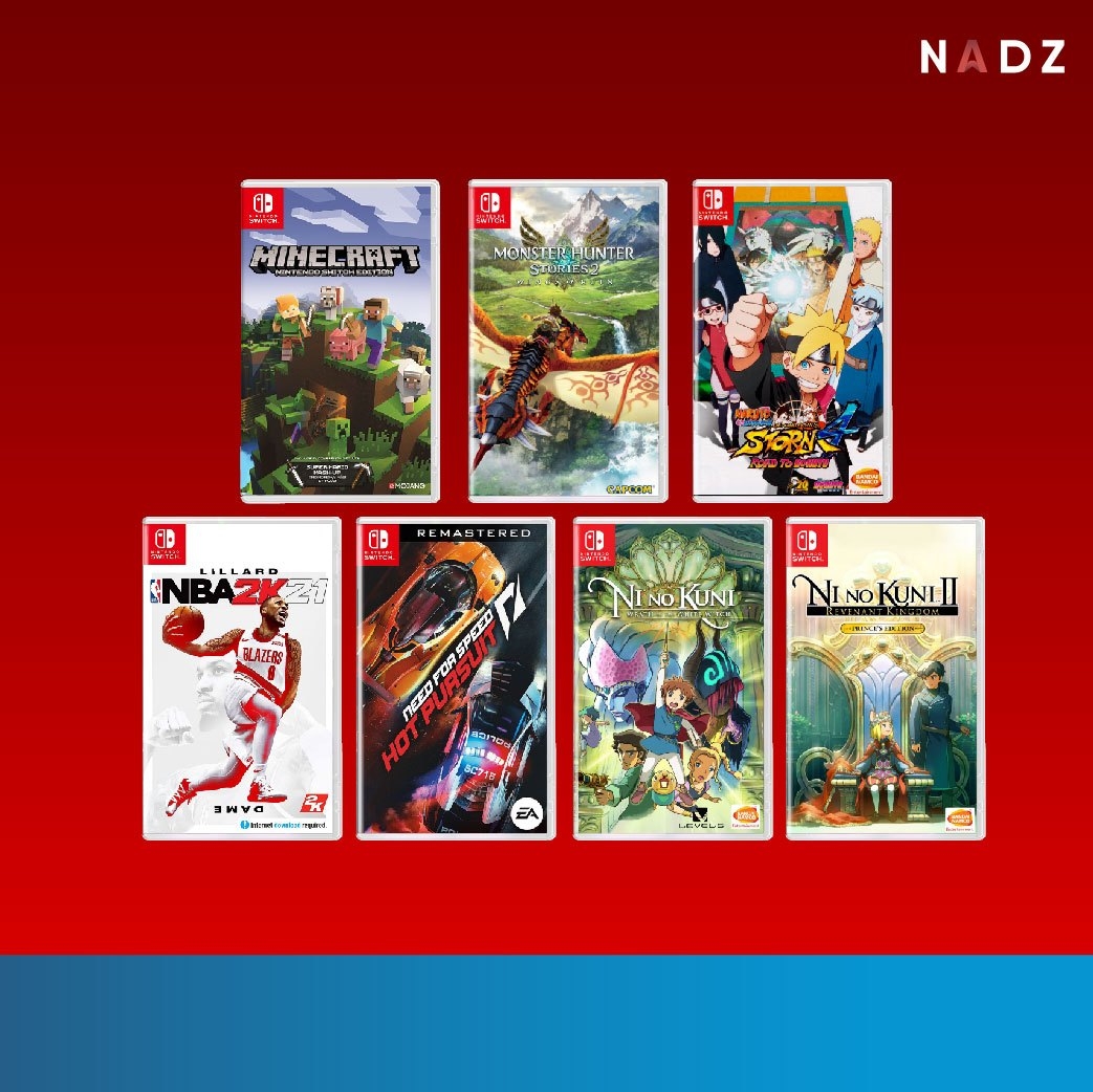 NINTENDO SWITCH GAME 10.12 / Slot 3 - Nadz - ThaiPick