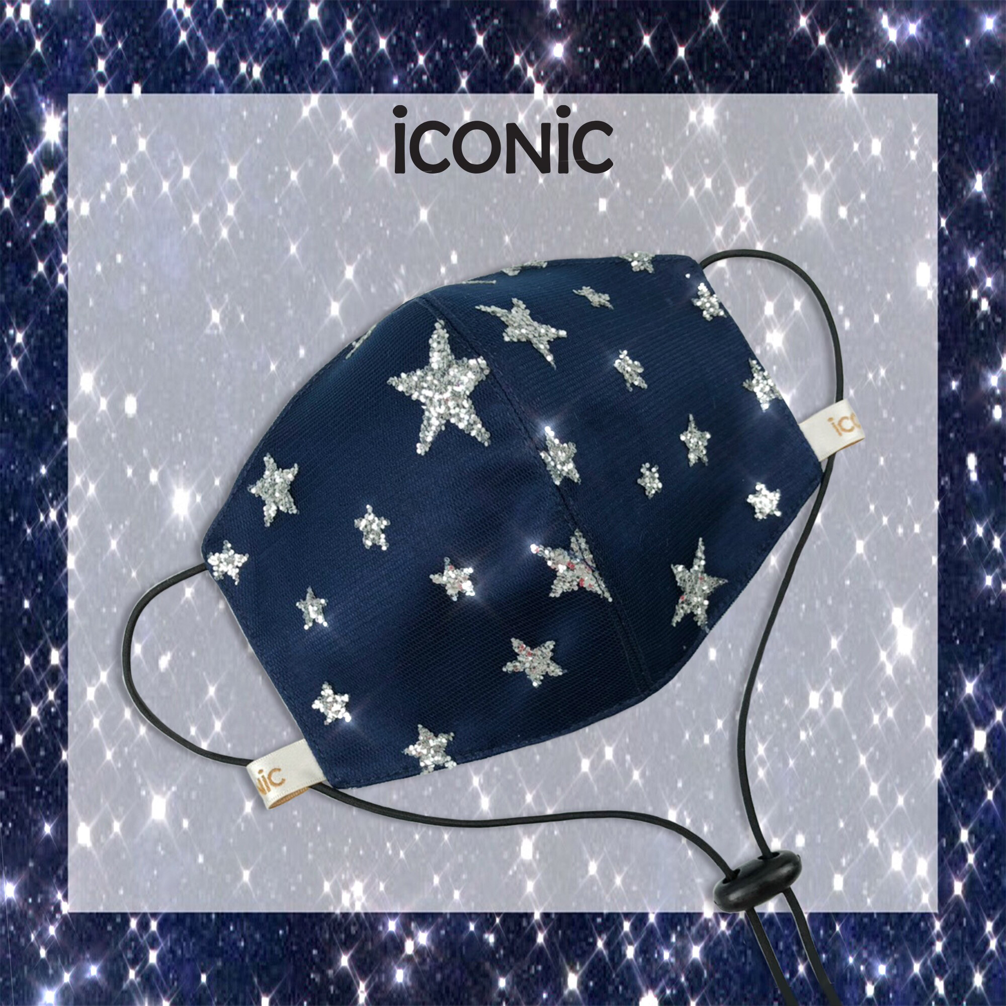 iCONiC DUO SET GALAXY SPARKLING MASK LIMITED EDITION 5816 สีน้ำเงิน สี ...