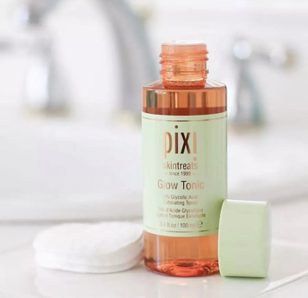 100แท้ Pixi Glow Tonic 5 Glycolic Acid Exfoliating Toner 100ml พิซิ โทน ...