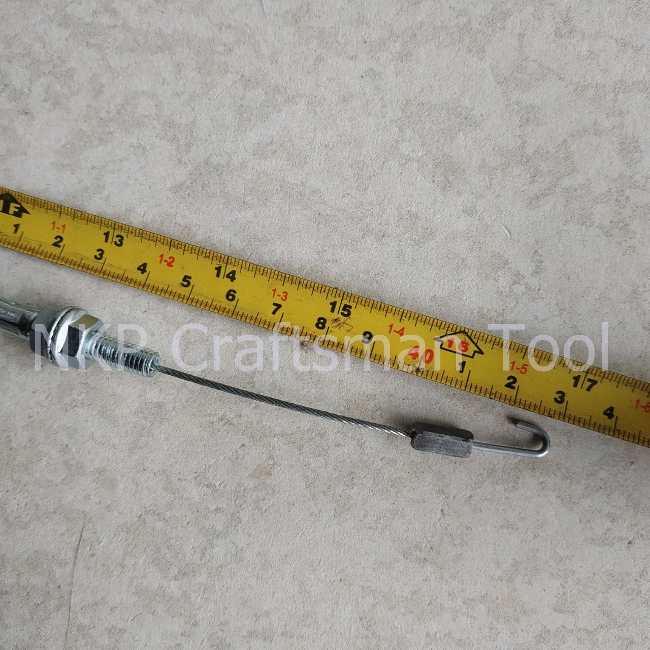 (อะไหล่) สายคันเร่ง สำหรับ เครื่องหว่านปุ๋ย เครื่องพ่นปุ๋ย 5WF G5K 5แรง 5HP หนาทนทาน อย่างดี ...