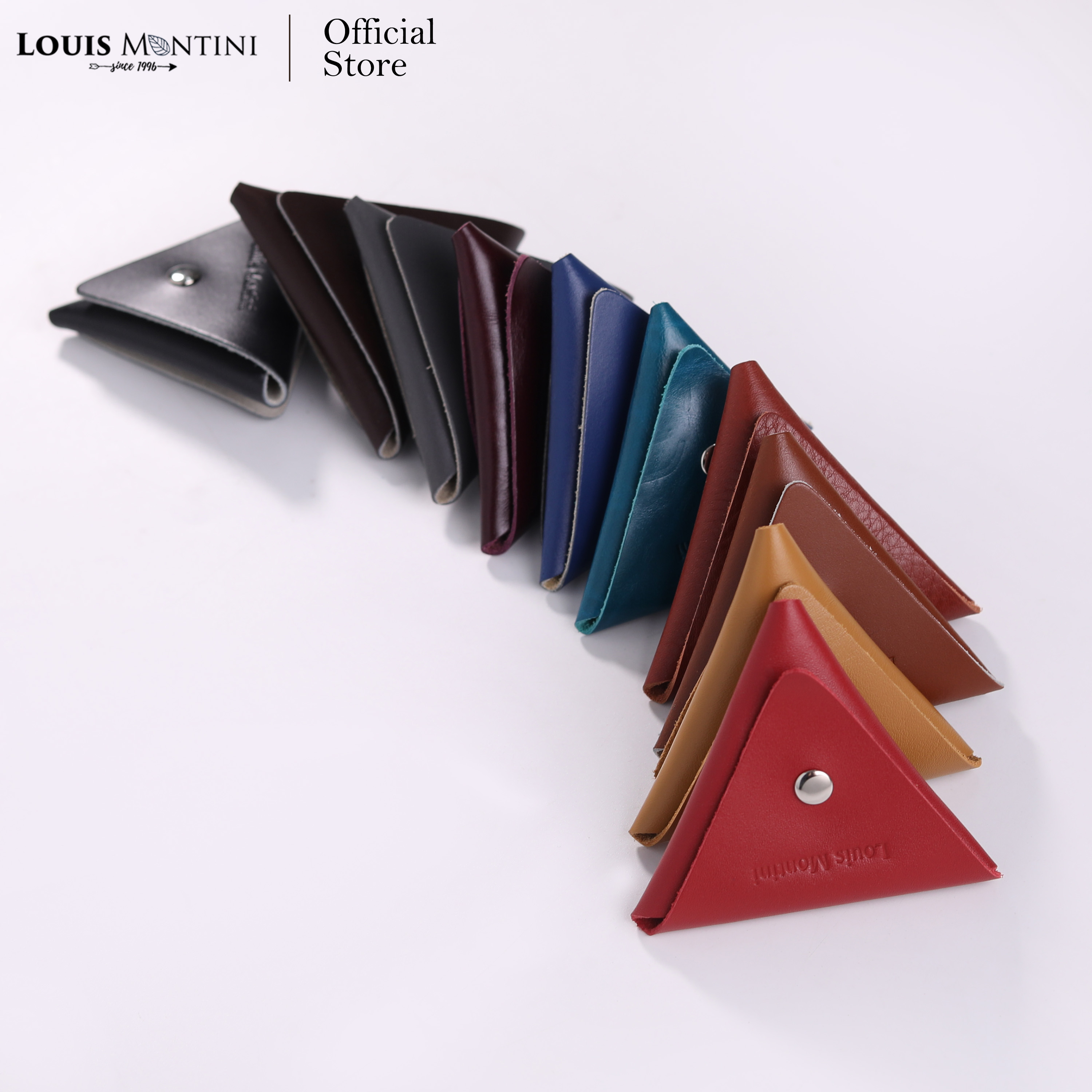 Louis Montini กระเป๋าใส่เหรียญ หนังแท้ PK09 - Louis Montini - ThaiPick