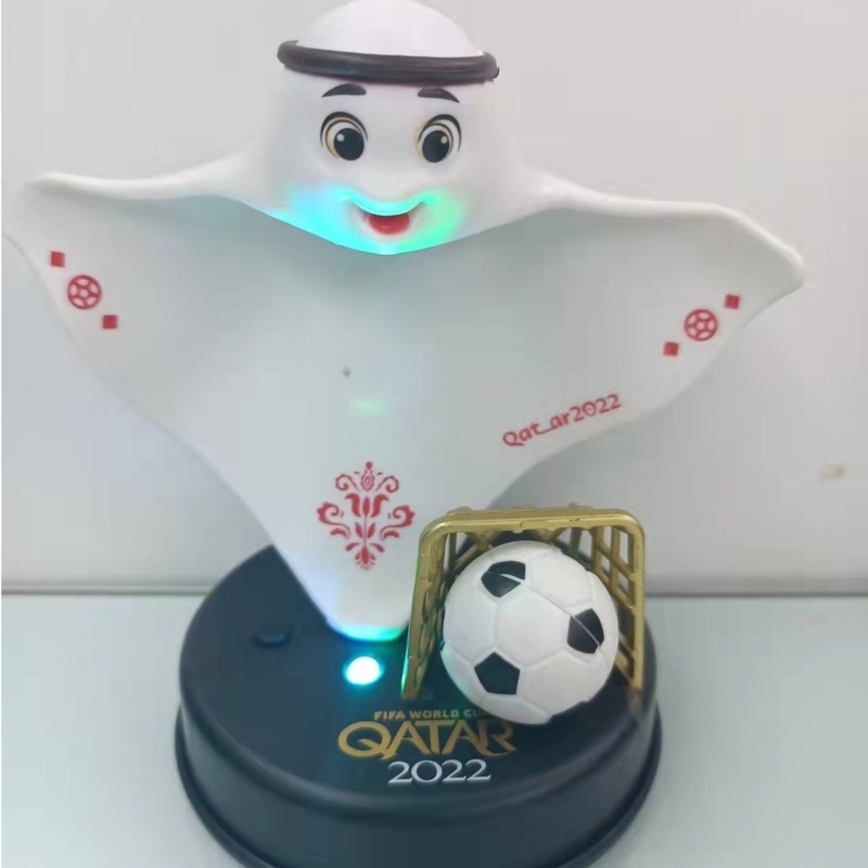 2022 Qatar World Cup Mascot La 39eeb Ornament Soccer Doll Figure ...