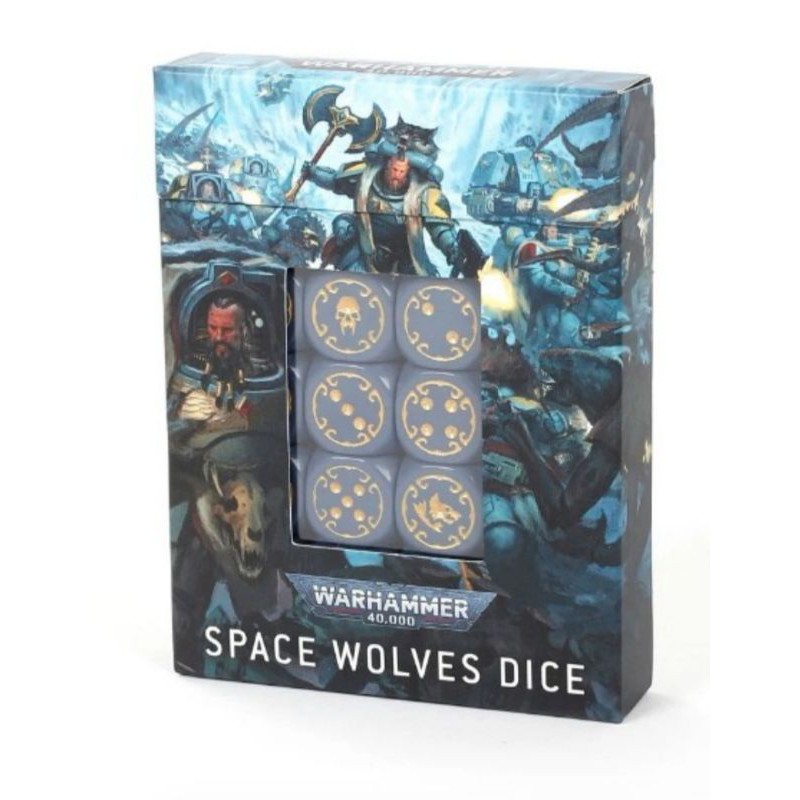 ส่งฟรี…!!WARHAMMER 40K : SPACE WOLVES DICE | Lazada.co.th