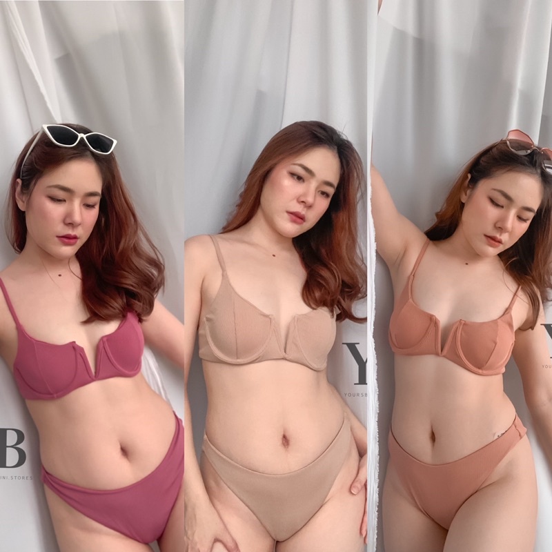 YOURS BIKINI BK1550 ชุดว่ายน้ำทูพีช - YOURSBIKINI.STORES - ThaiPick