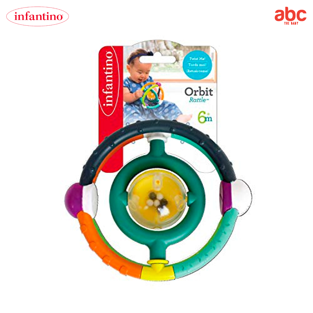Infantino ของเล่นเด็ก วงแหวนกิจกรรม Orbit Rattle (6m) - ABC the Baby ...
