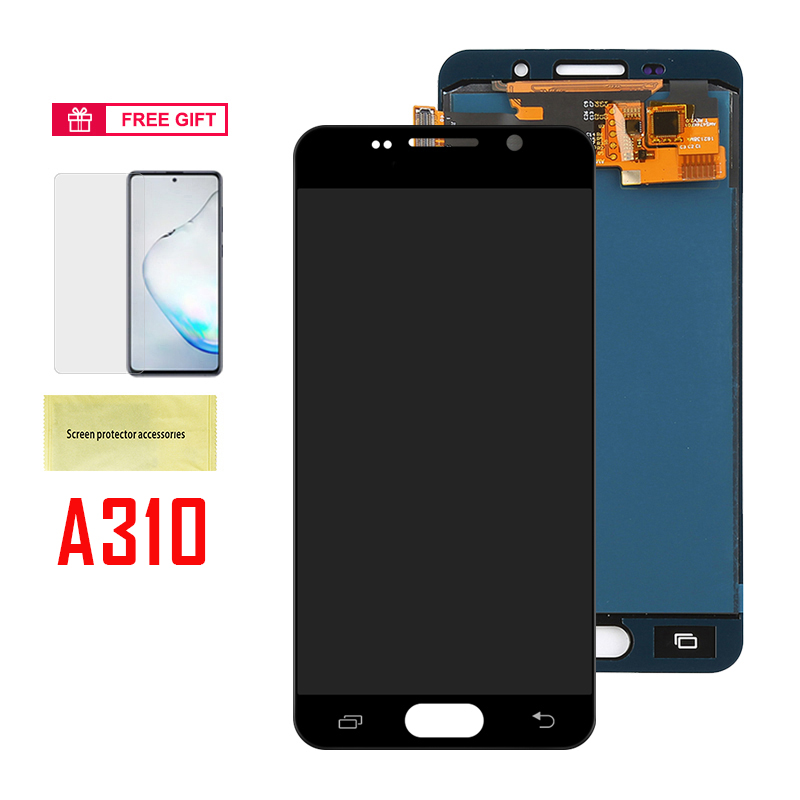 แถมฟิล์มกันลอย Lcd Screen หน้าจอ อะไหล่จอ จอชุด samsung galaxy A3 A310 ...