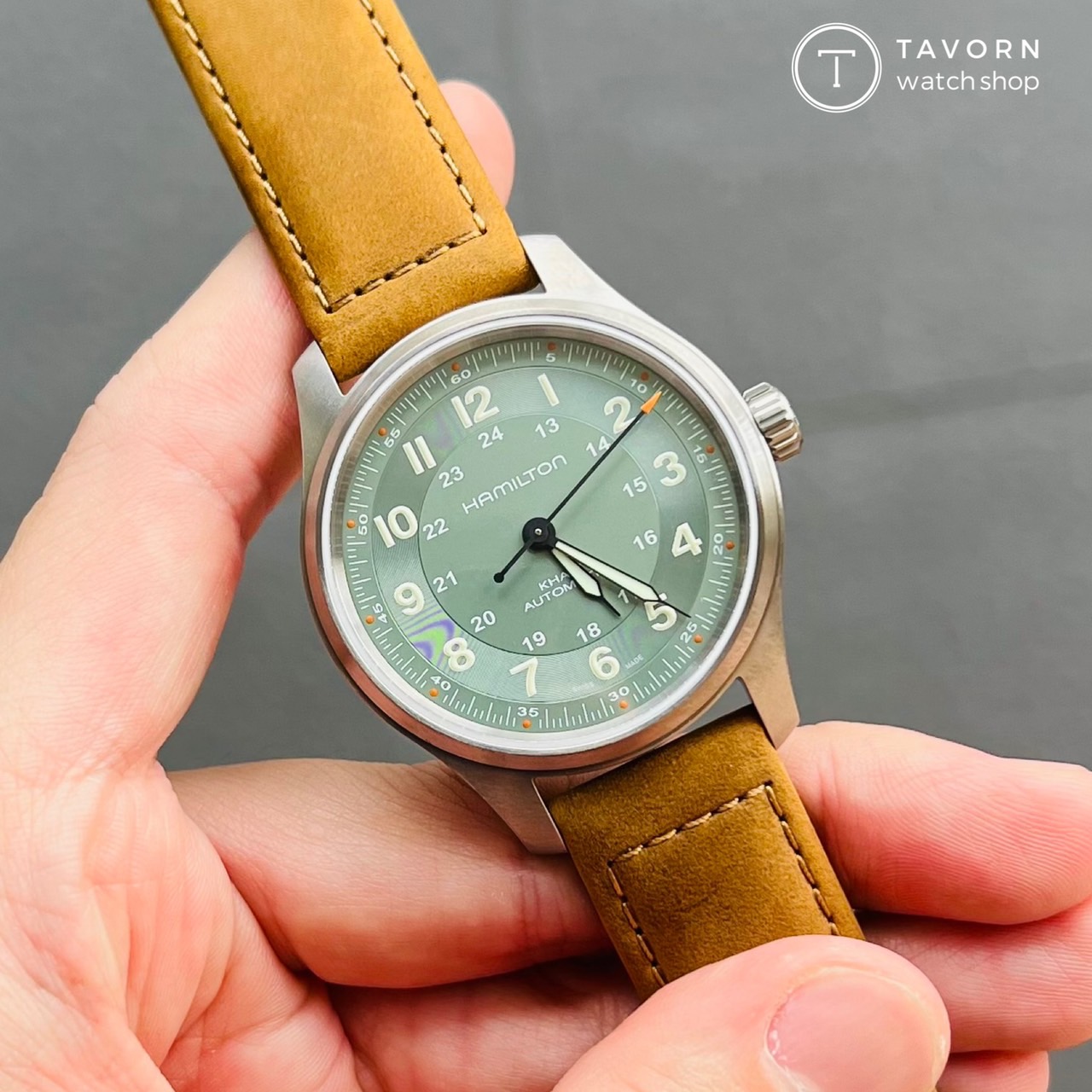 นาฬิกา Hamilton Khaki Field Titanium Auto รุ่น H70545560 | Lazada.co.th