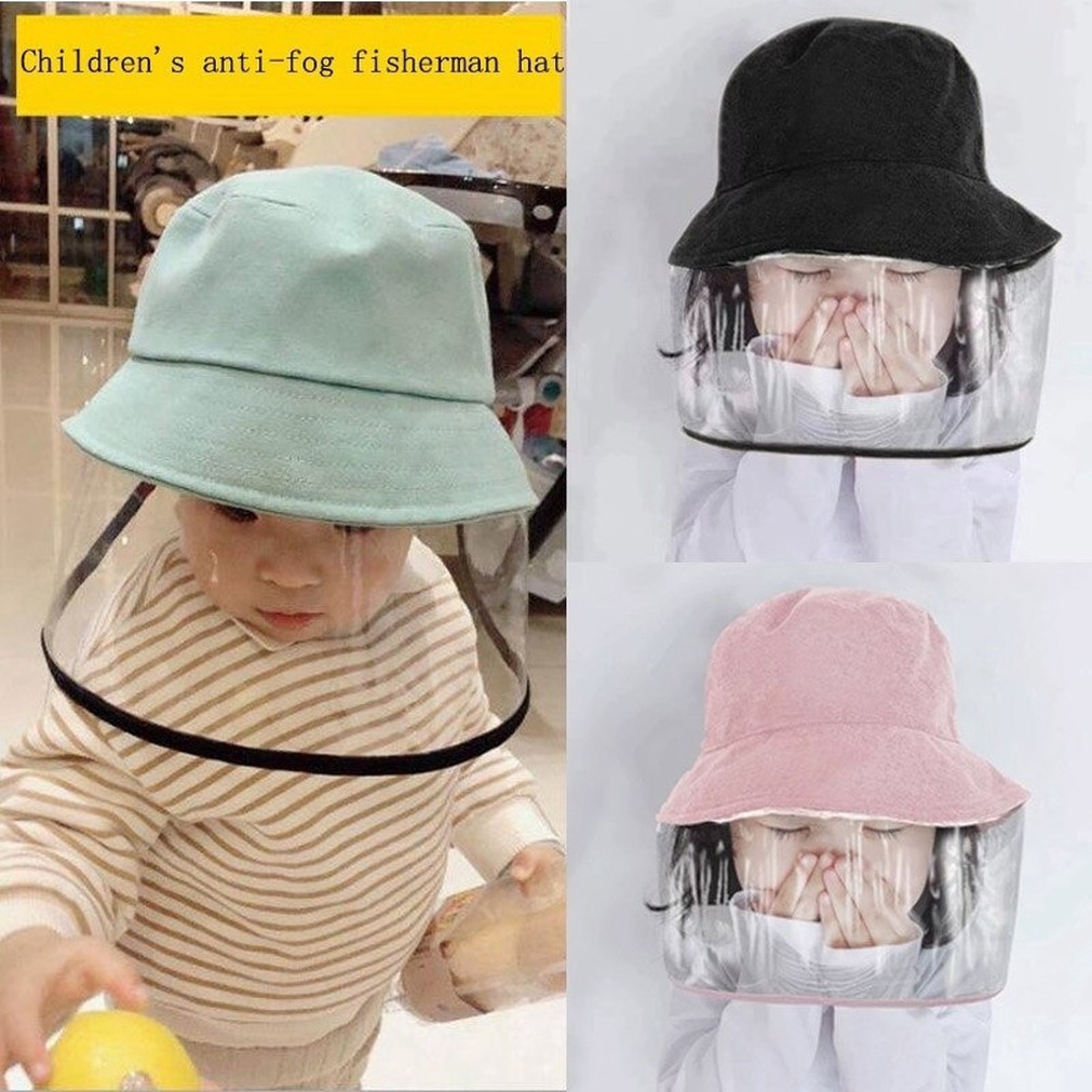หมวกกัน ไวรัส หมวกกัน Child Protective Fisherman Hat Hat Neck Cap ...