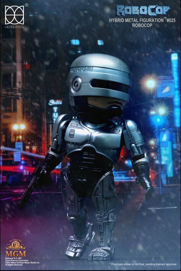 Robocop #HMF025 By (Hybrid Metal Figuration) HEROCROSS Herocross ฮีโร่ค ...