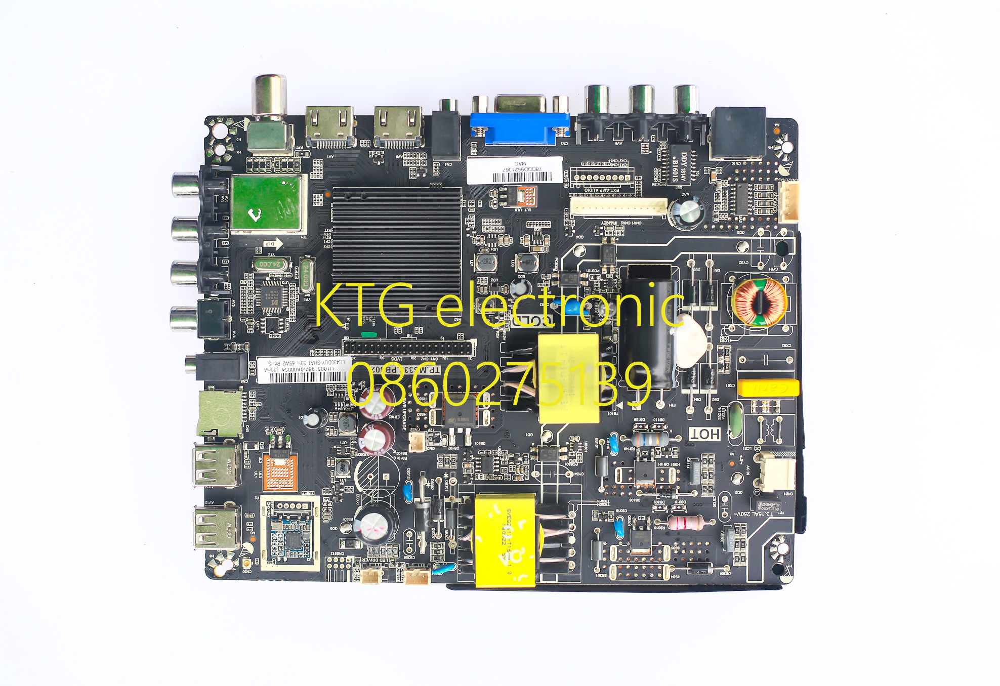 อะไหล่ทีวี Main Board เมนบอร์ดทีวี ALPHA ทีวี39นิ้ว รุ่นLWD-395AA ...