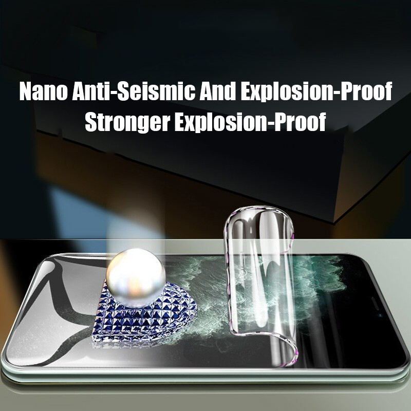 4PCS Full Cover Hydrogel Film On The For iPhone 13 12 11 Pro Max For ...
