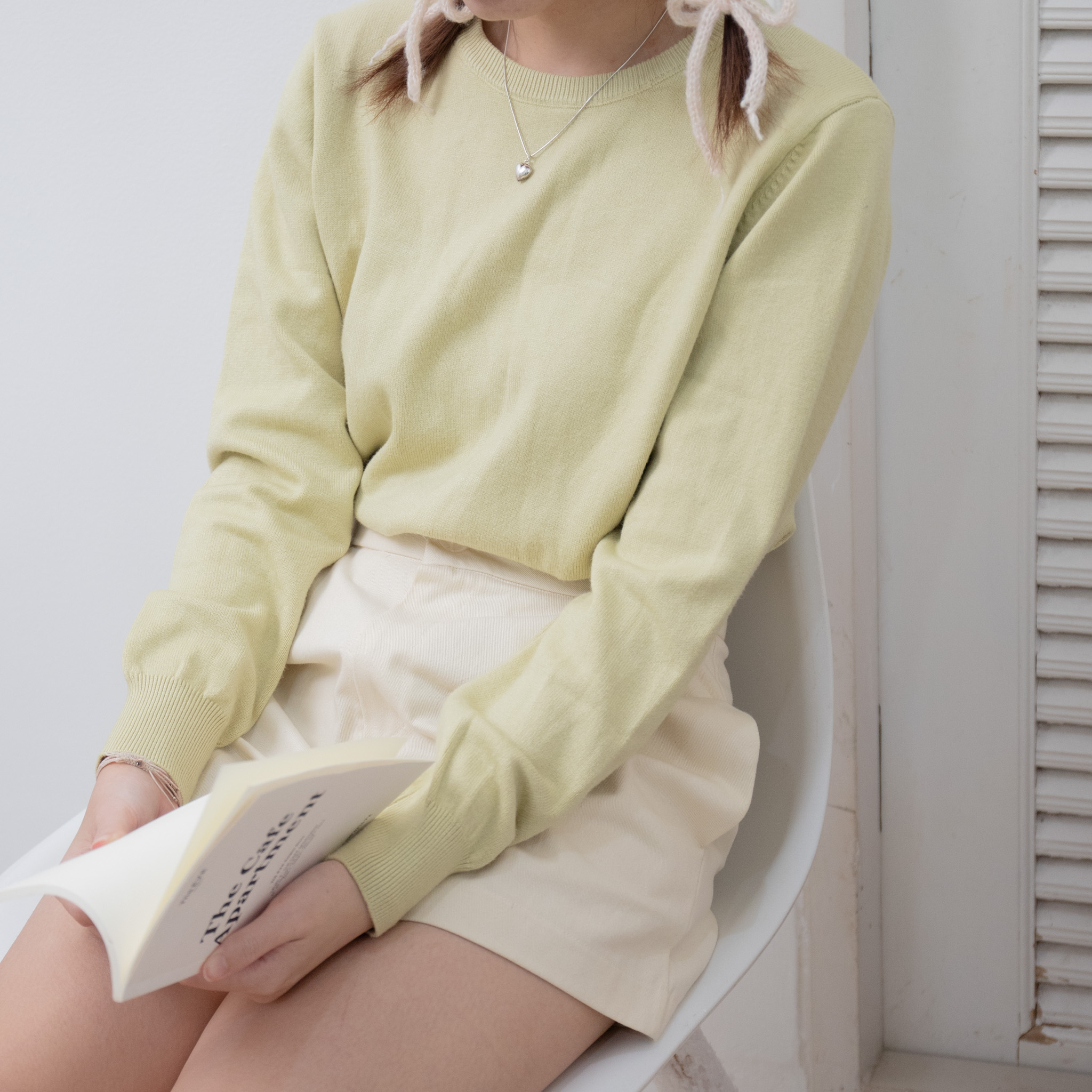 avocado สเวตเตอร์ เสื้อไหมพรม เสื้อแขนยาว รุ่น Little bend sweater (avocado.simplewear ...