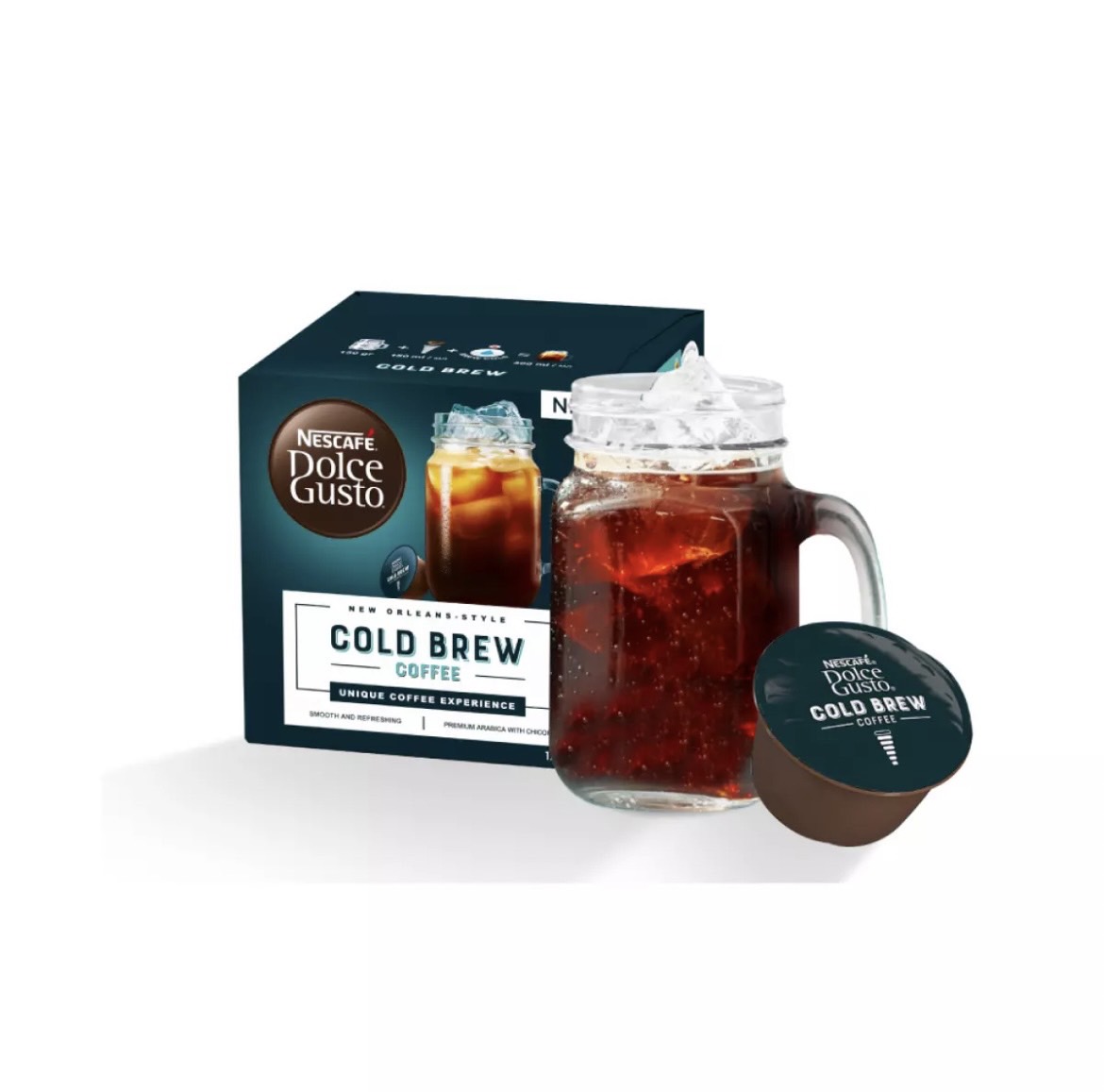 NESCAFE DOLCE GUSTO เนสกาแฟ โดลเช่ กุสโต้ แคปซูลกาแฟ COLD BREW ROAST ...