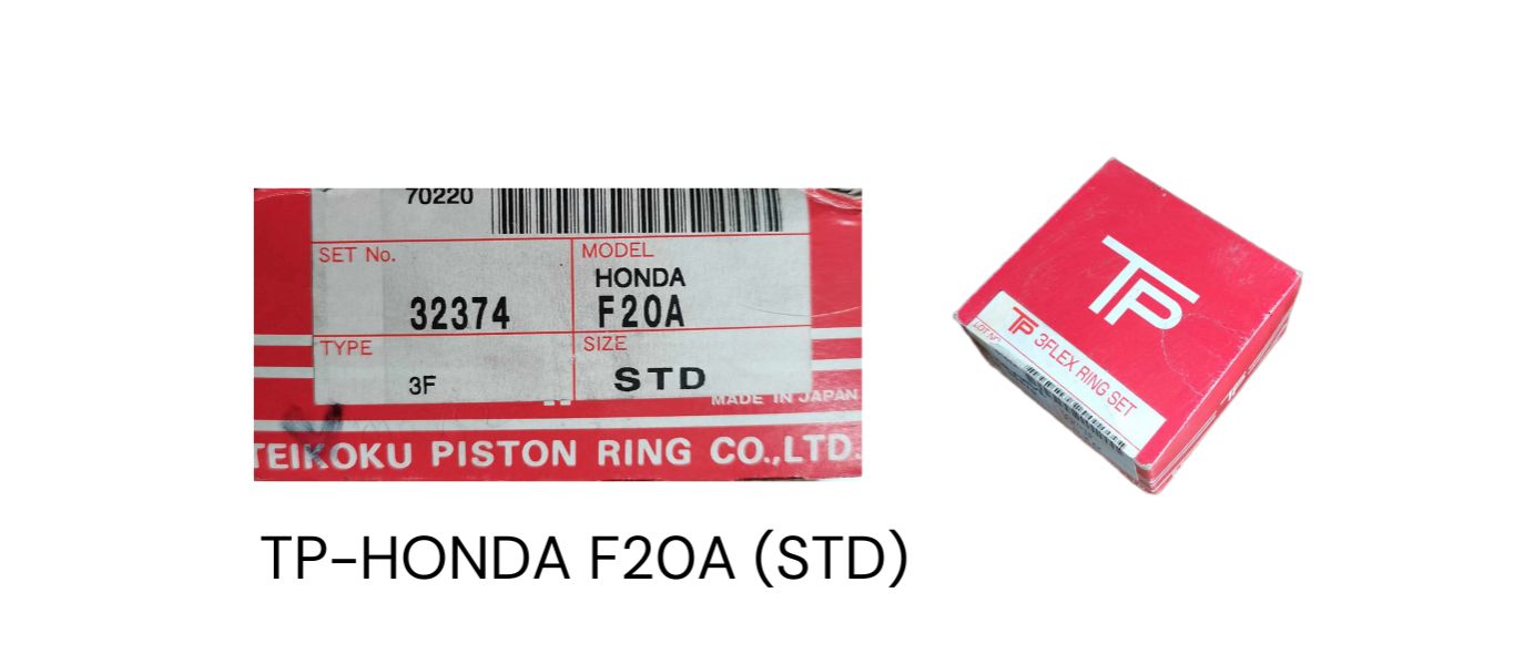 แหวนลูกสูบHONDA แหวนลูกสูบฮอนด้า TP-HONDA F20A (STD) 1 กล่อง | Lazada.co.th