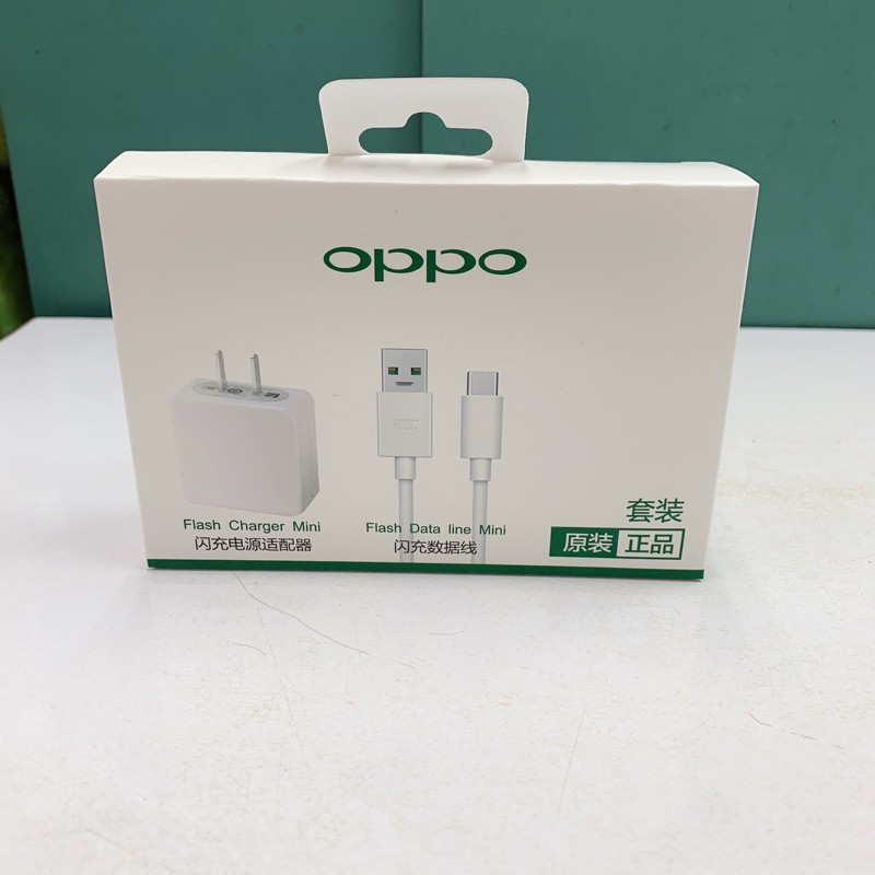 spot ประกัน1ปี ชุดชาร์จ OPPO Type-C fast charger Set VOOC หัวชาร์จสาย ...