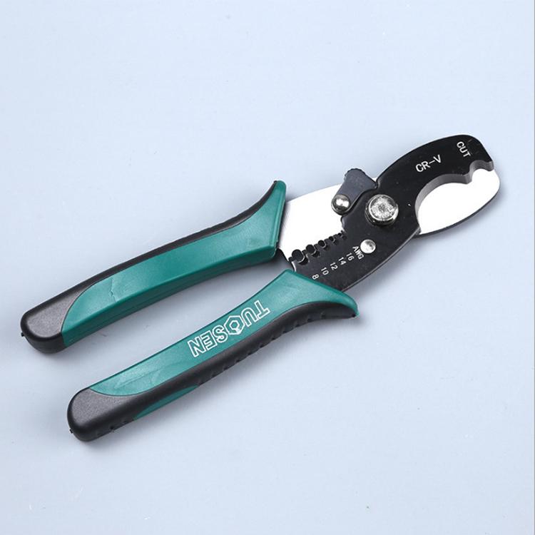 Multi Tool 8 Wire Stripper Cable Cutting Scissor Stripping Pliers ...