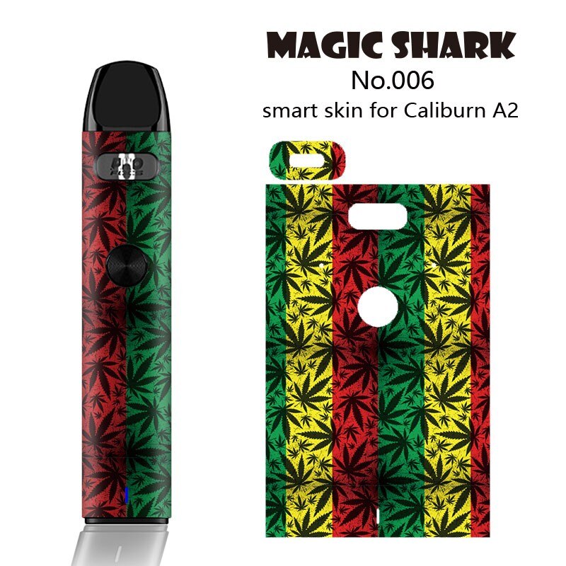 2021 New Arrival Leaf V-ventta Flower No Fade Case Sticker for Caliburn ...