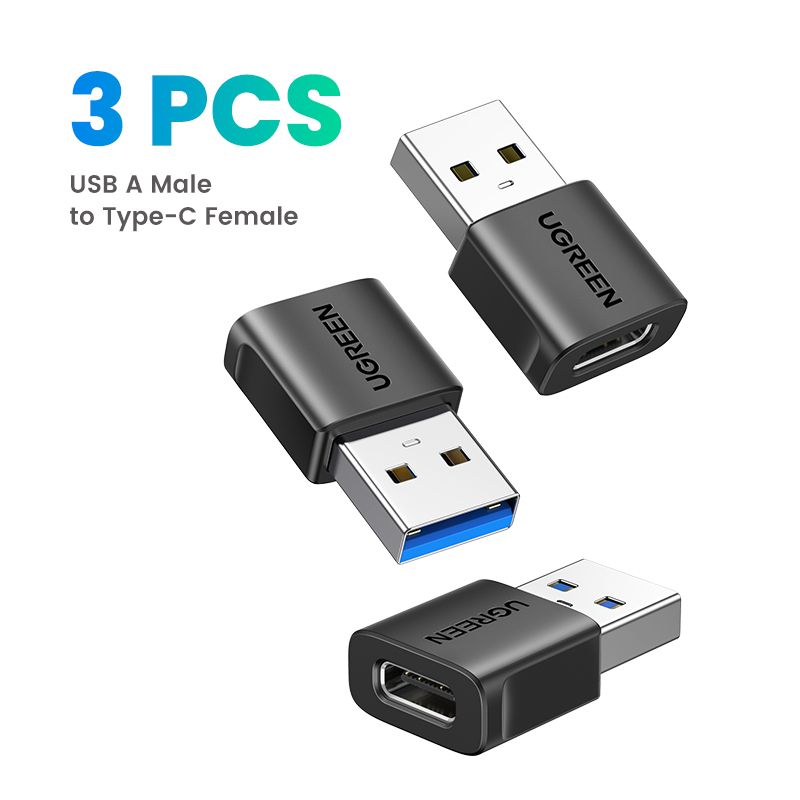 UGREEN 10Gbps USB-C Female to USB-A Male Adapter USB3.1 USB-C Female to ...