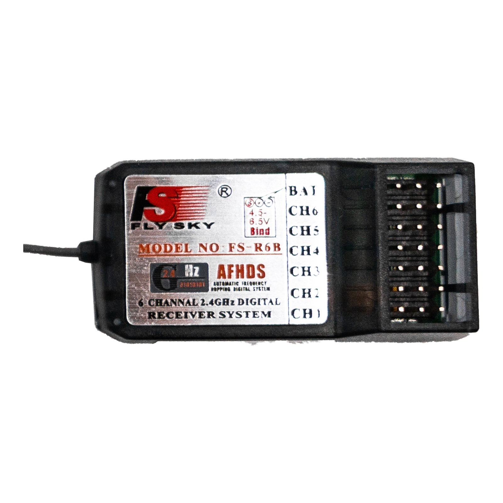 Original FlySky FS-R6B 2.4Ghz 6CH Receiver for FlySky TH9X FS-CT6B FS ...