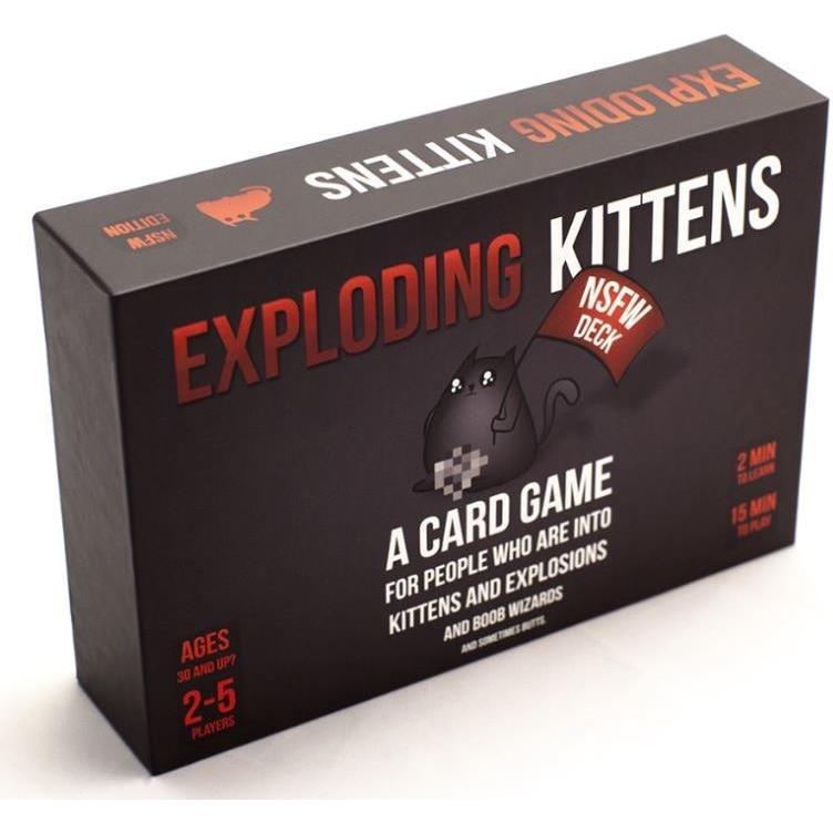 Fun Dice Exploding Kittens NSFW Edition Board Game - ThaiPick