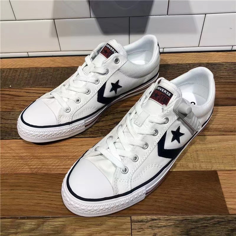 Converse Star Player Retro Low รองเท้าผ้าใบผู้ชายและผู้หญิง 144151C ...